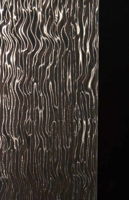 Metal Ripple 3D holograph architectural decorative laminated glass ...